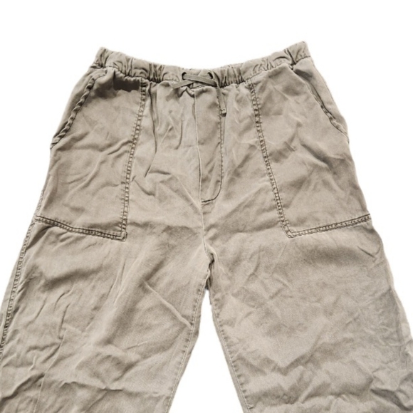 vision | Pants & Jumpsuits | Cargo Parachute Light Gray Pants | Poshmark